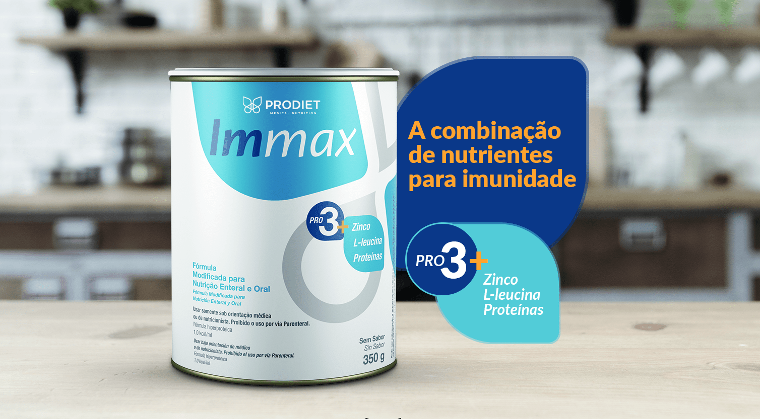 Imunidade com Immax: receitas doces e salgadas. — Prodiet Medical Nutrition