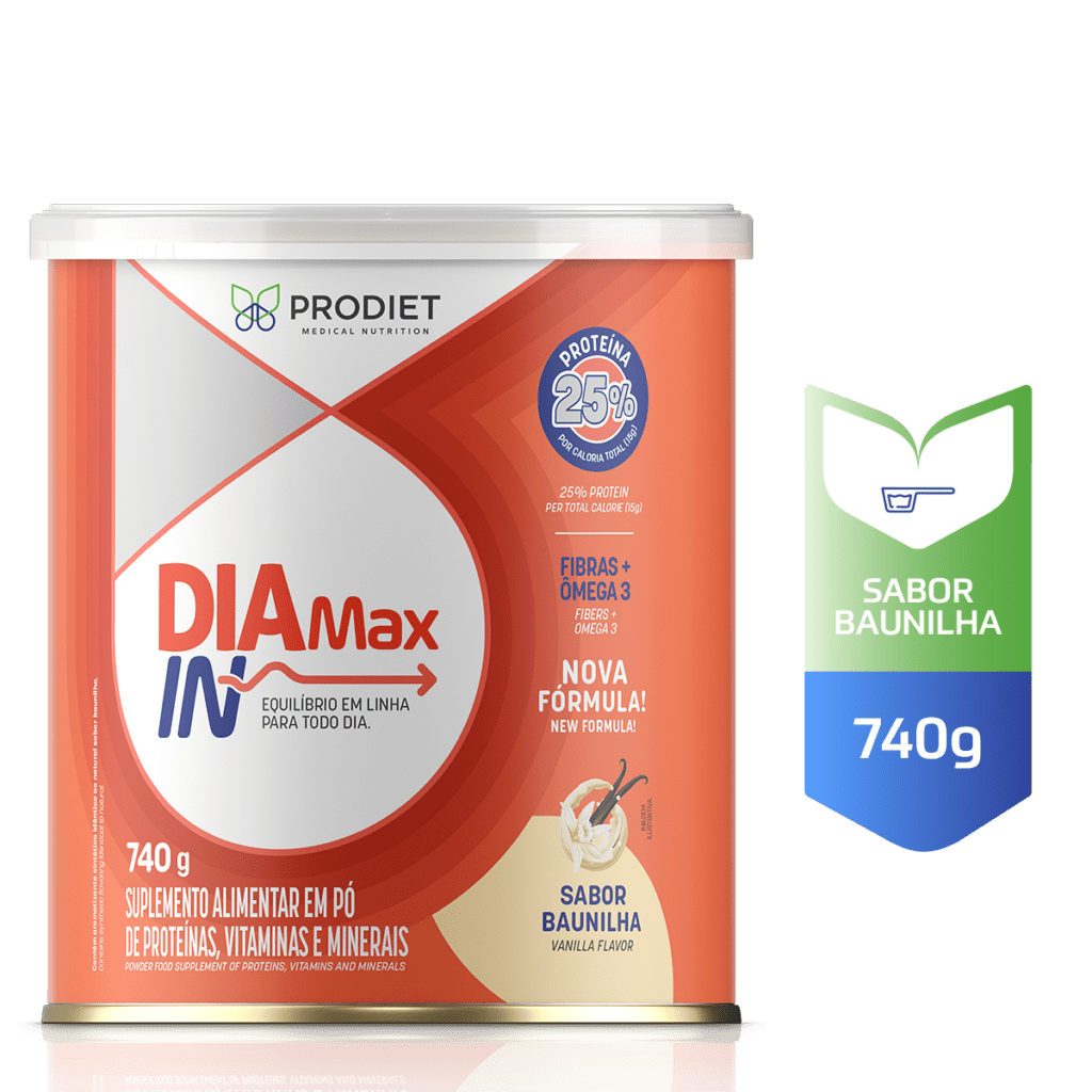 Suplemento alimentar para controle glicêmico DiamaxIN da Prodiet