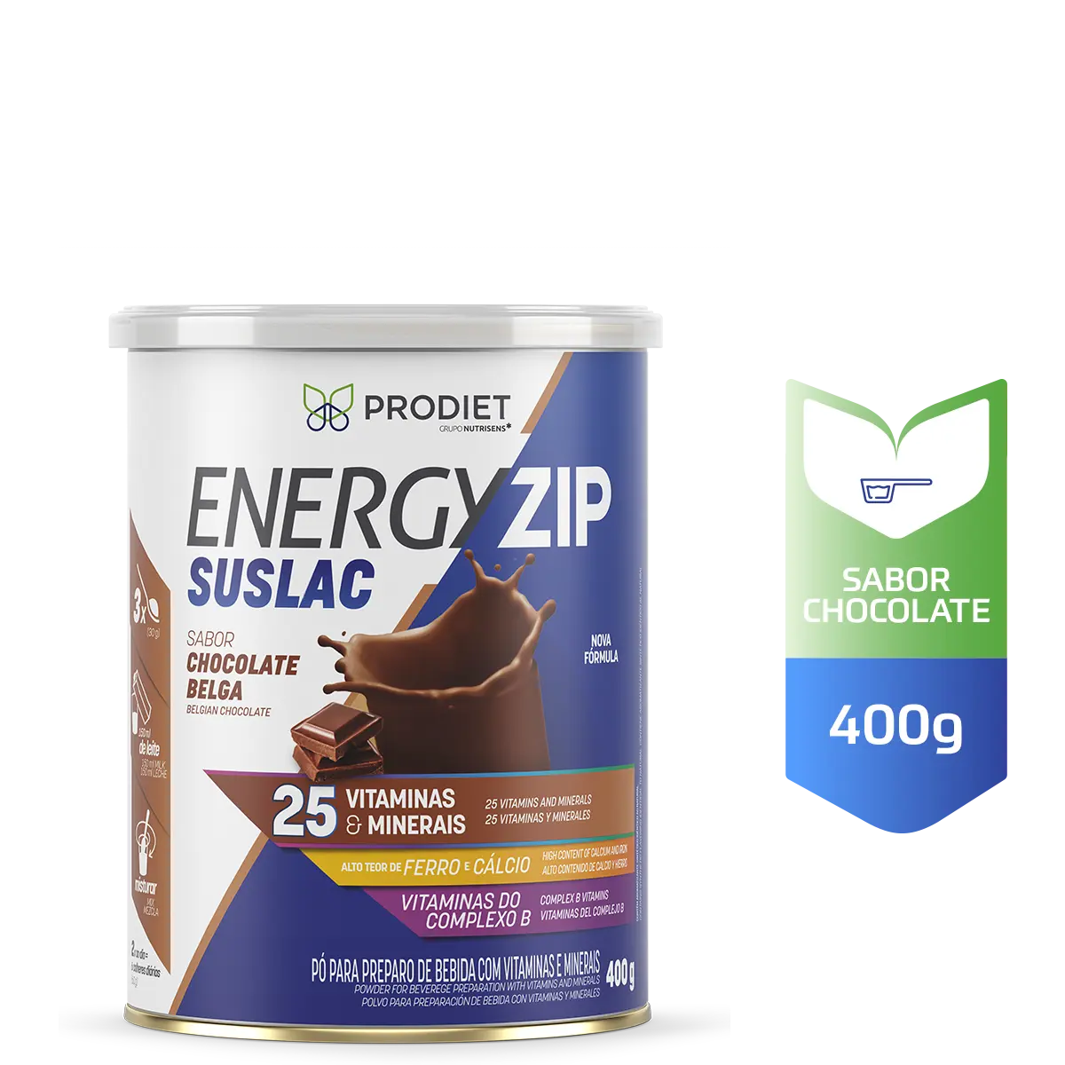 Energyzip Suslac complemento alimentar da Prodiet